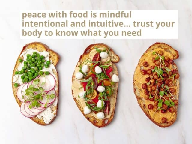 How To Make Peace With Food In Midlife And Beyond With 10 Tips